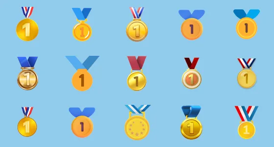 🥇 Medalla Del Primer Lugar Emoji