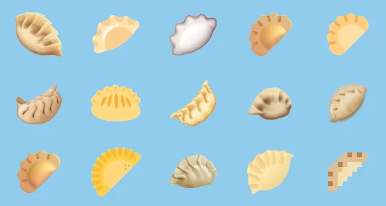 🥟 Bola De Masa Emoji
