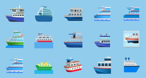 ⛴️ Ferry Emoji