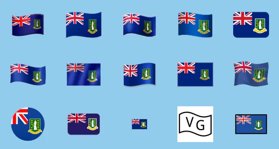 🇻🇬 Flag: British Virgin Islands Emoji
