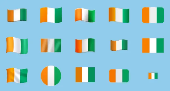 🇨🇮 Bandera De Costa De Marfil Emoji