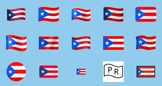 🇵🇷 Bandera De Puerto Rico Emoji
