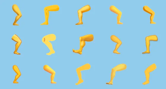 🦵 Pierna Emoji