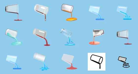 🫗 Verter Líquido Emoji