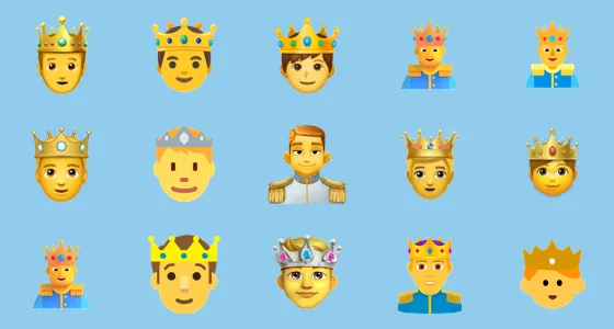 🤴 Príncipe Emoji