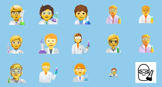 🧑‍🔬 Científico Emoji