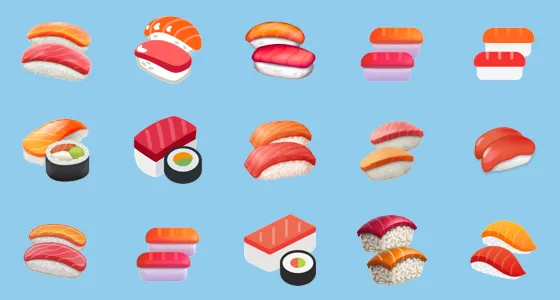 🍣 Sushi Emoji