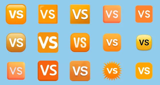 🆚 Cuadrado Vs Emoji